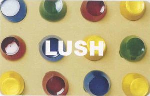 Gift Card: Red/Blue/Green/Yellow (Lush, Canada(Lush) Col:Ca-LUSH-007