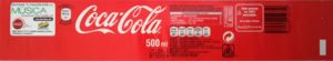 Etiqueta de bebida: Coca-Cola (Coca-Cola European Partners Iberia S.L ...