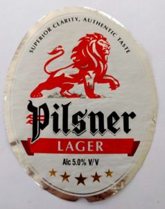 Drink Label: Pilsner Lager (Serengeti Breweries LTD., TanzaniaCol:TZ ...