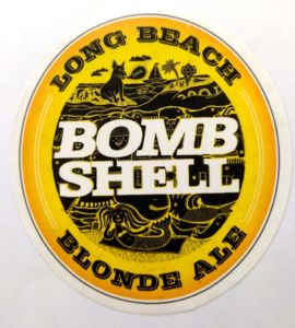 Drink Label: Bomb Shell Blonde Ale (Long Beach Brewery, South AfricaCol ...