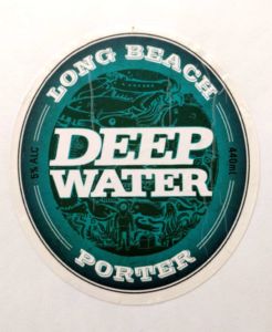Drink Label: Deep Water Porter (Long Beach Brewery, South AfricaCol:ZA ...