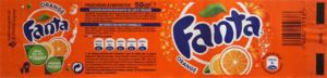 Drink Label: Fanta Orange (Coca-Cola Entreprise, FranceCol:FR-SODA-000005