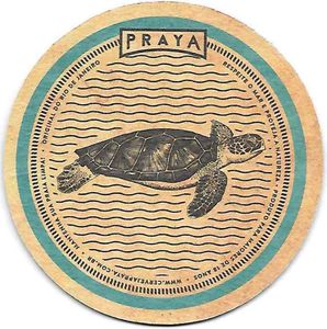 Beer Coaster: Praya (Cerveja Praya, BrazilCol:BR-000446