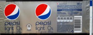 Drink Label: Pepsi light 0% (Compañía de Bebidas Pepsico S.L., SpainCol ...