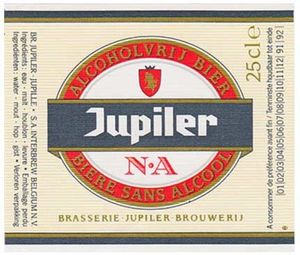 Drink Label: Jupiler NA (Brasserie Piedboeuf (InBev), BelgiumCol:BE ...