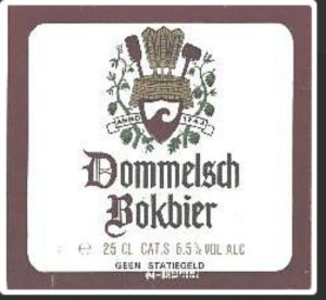 Drink Label: Dommelsch Bokbier (Dommelsche Bierbrouwerij ...
