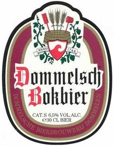 Drink Label: Dommelsch Bokbier (Dommelsche Bierbrouwerij ...