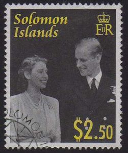 Stamp: Queen Elizabeth II (1926-2022) and Prince Philip (1921-2021 ...