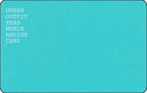 Gift Card: Merchandise Card (Urban Outfitters, Germany, Federal ...