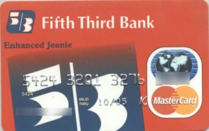 Bank Card: Fift Third Bank (Fifth Third Bank, United States of ...