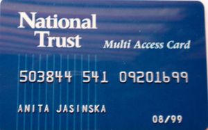 Bank Card: Multi Access Card (National Trust, United States of ...
