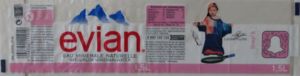 Drink Label: Evian (S.A. des Eaux Minerales d'Evian, FranceCol:FR-WATER ...