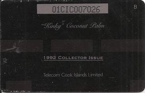 Carte téléphonique: "Kinky" Coconut Palm (Collector Issue) (Telecom ...