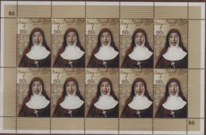Stamp: Mary MacKillop (Australia(Canonisation of Mary MacKillop) Mi:AU ...