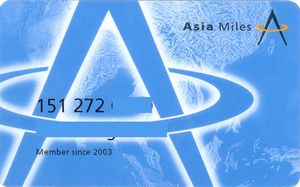 Functional Card: Asia Miles (Airlines, Hong Kong(Asia Miles) Col:HK ...