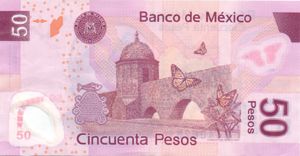Banknote: 50 Pesos (Mexico(2004-2023 Issue) Wor:P-123 s