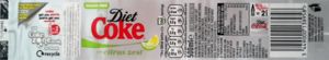 Drink Label: Diet Coke (Coca-cola entreprises Ltd., United Kingdom of ...