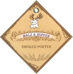 Drink Label: Smoked porter (Maltz & Hopfensee, RussiaCol:RU-BEER-003601