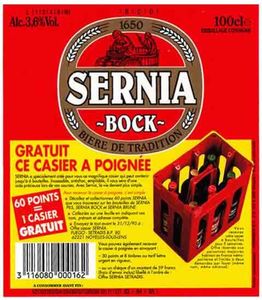 Drink Label: Sernia Bock (Interbrew, BelgiumCol:BE-BEER-013119