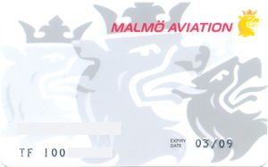 Functional Card: Malmo Aviation (Airlines, Sweden(Malmö Aviation) Col ...