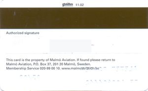Functional Card: Malmo Aviation (Airlines, Sweden(Malmö Aviation) Col ...