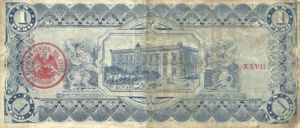 Banknote: 1 Peso (Mexico) (Specialized Issues Revolutionary) Wor:P-S529f