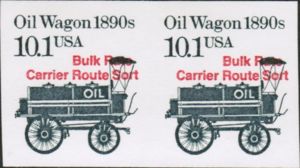 Stamp: Oil Wagon 1890s (United States of America(Transportation Issue ...