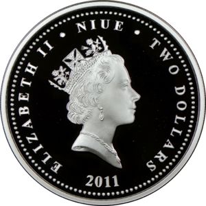 Coin: 2 Dollars (Supersonic Transport - Concorde) (Niue(Numismatic ...
