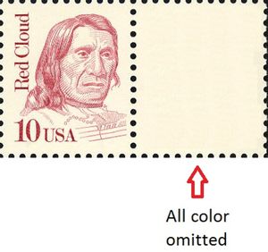 Stamp: Red Cloud (United States of America(Great Americans) Sn:US 2175f 📮