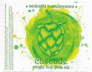 Drink Label: Cascade (Midnight Home Brewers, BulgariaCol:BG-BEER-001044