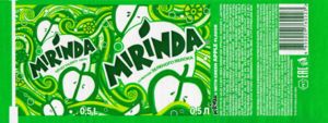 Drink Label: Mirinda apple (Jermuk International Pepsi-Cola Bottler ...