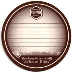 Beer Coaster: Trappist Achel (Trappistenabdij De Achelse Kluis, Belgium ...