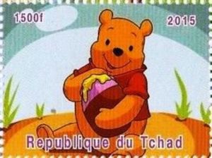 Stamp: Winnie the Pooh (Chad: Illegal Stamps(Films (2015)) Col:TD 2015-01/2