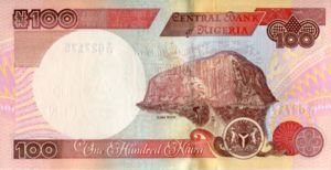 Banknote: 100 Naira (Nigeria(1984-2022 Issue) Wor:P-28k 💴
