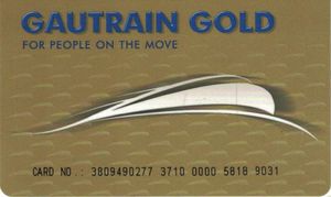 Functional Card: Gautrain Gold - For People On The Move (Transport ...