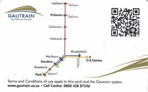 Functional Card: Gautrain Gold - For People On The Move (Transport ...