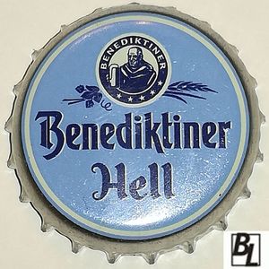 Bottle Cap: Benediktiner Hell (Benediktiner Weissbrau GmbH, Germany ...