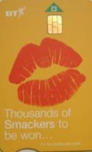Phonecard: Thousands Of Smackers To Be Won ... - Yellow (British ...