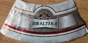 Drink Label: Baltika (Baltika pivovarennaya kompania OOO, RussiaCol:RU ...