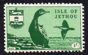 Stamp: Birds of Jethou - Shag (Jethou Island: Cinderella Stamps(Channel ...