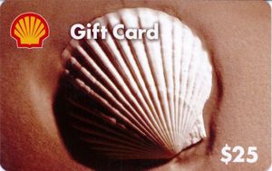 Gift Card: Shell in the sand (Shell, United States of America(Shell in ...