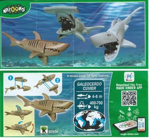 Meal Toy: Caleocerdo Cuvier (Kinder Surprise, Europe) (Kinder - Natoons ...