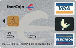 Bank Card: IberCaja (Ibercaja - Caja de A.yM. de P. (Zarg.Arag.y Rioja ...