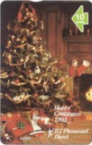 Phonecard: BT Phonecard Direct Christmas Card 1995 (With Backprint ...