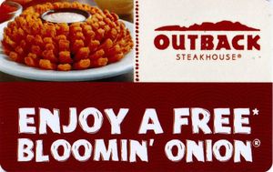 Functional Card: Enjoy a Free Bloomin Onion (Restaurants and Cafes ...