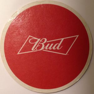 Beer Coaster: Bud (Anheuser - Busch, United States of AmericaCol:US-000832