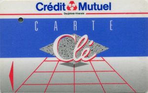 Bank Card: Carte Cle (Credit Mutuel, FranceCol:FR-GM-0035