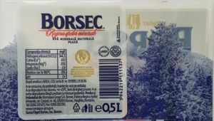 Drink Label: Borsec Plata (Romaqua Group S.A. Borsec, RomaniaCol:RO ...