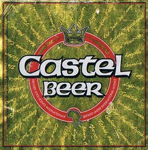 Drink Label: Castel Beer (Brasseries du Tchad, ChadCol:TD-BEER-000006