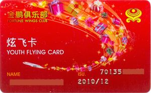 Functional Card: Hainan Airlines Youth Flying (Airlines, China, People ...
